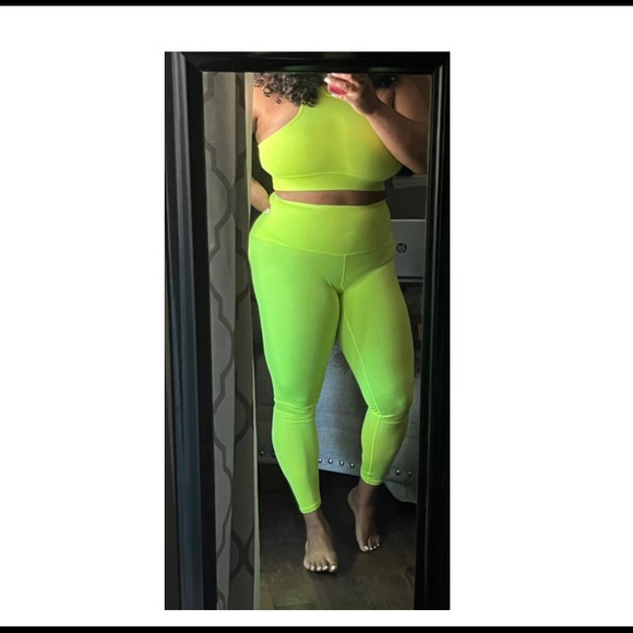 Pants & Jumpsuits | Neon Workout Set | Poshmark